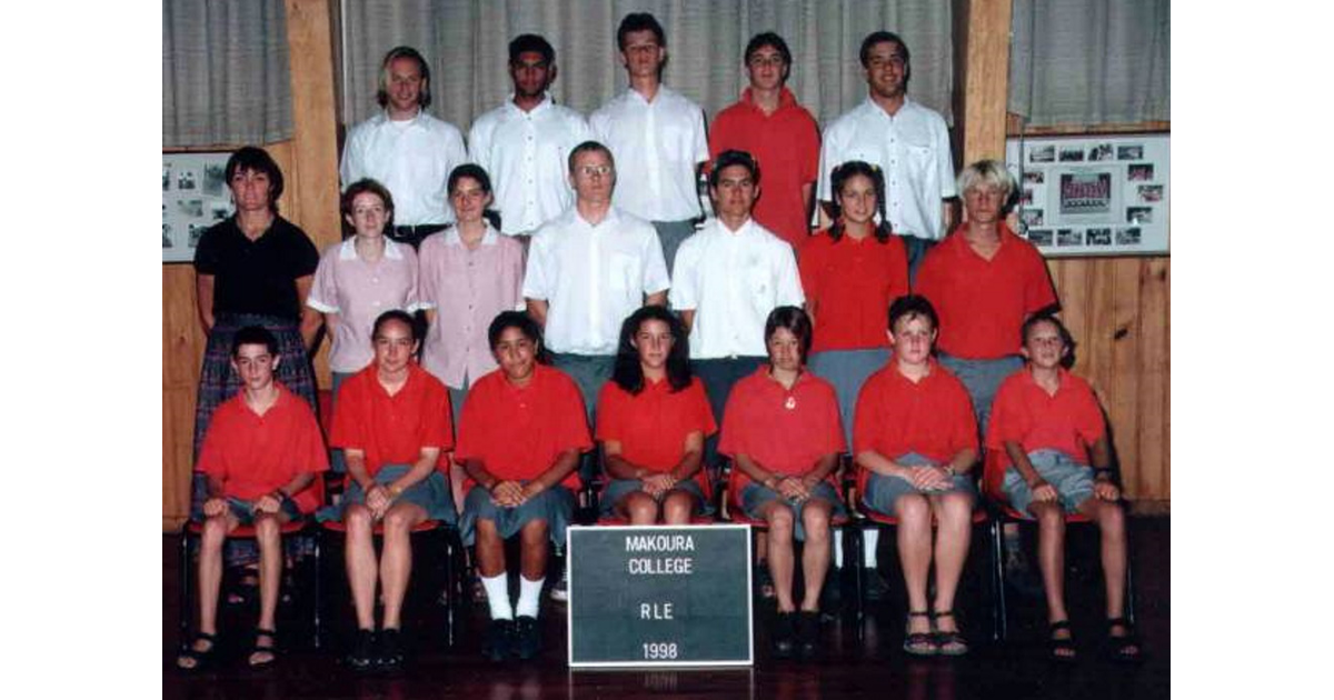 School Photo - 1980's / Makoura College - Masterton | MAD on New Zealand
