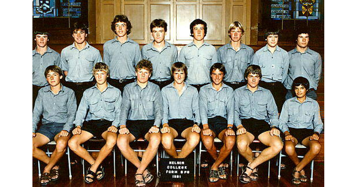 School Photo - 1980's / Nelson College - Nelson | MAD on New Zealand