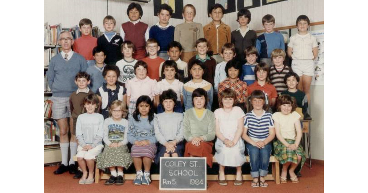 School Photo - 1970's / Coley Street School - Foxton | MAD on New Zealand