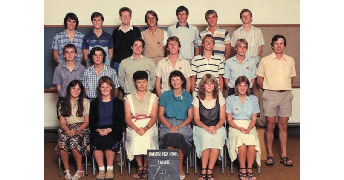 School Photo - 1980's / Tamatea High School - Napier | MAD on New Zealand