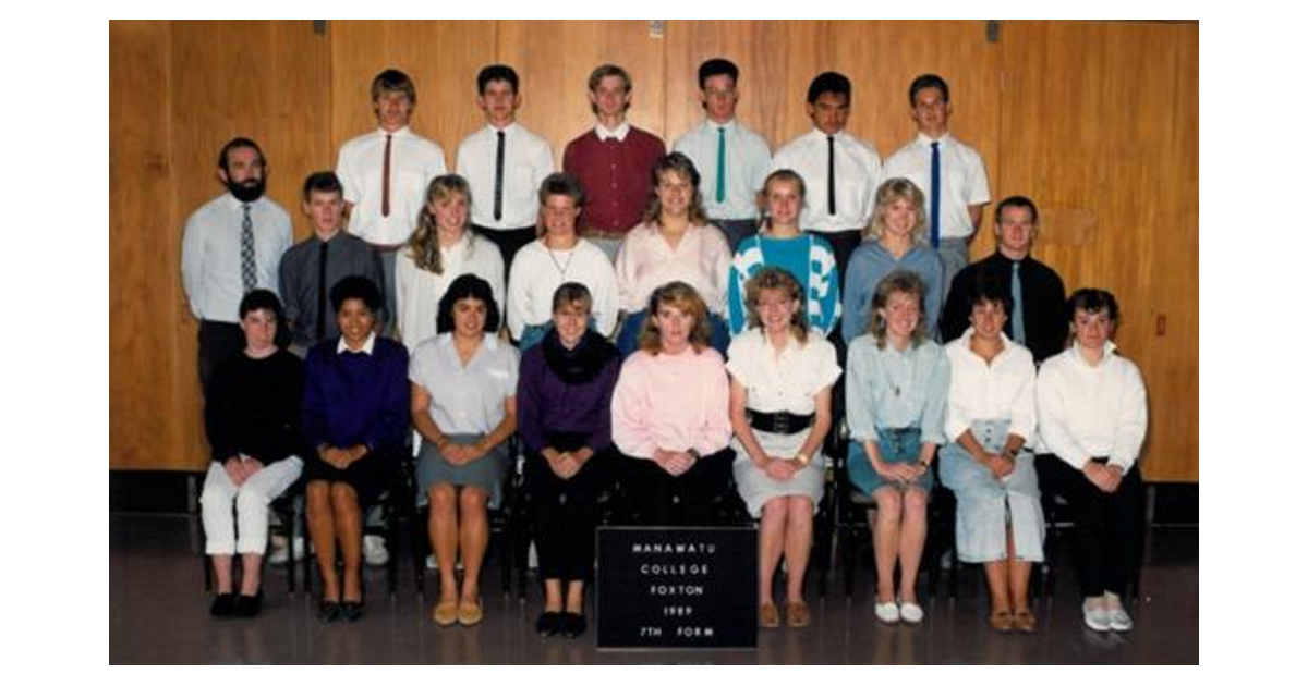 School Photo - 1980's / Manawatu College - Foxton | MAD on New Zealand