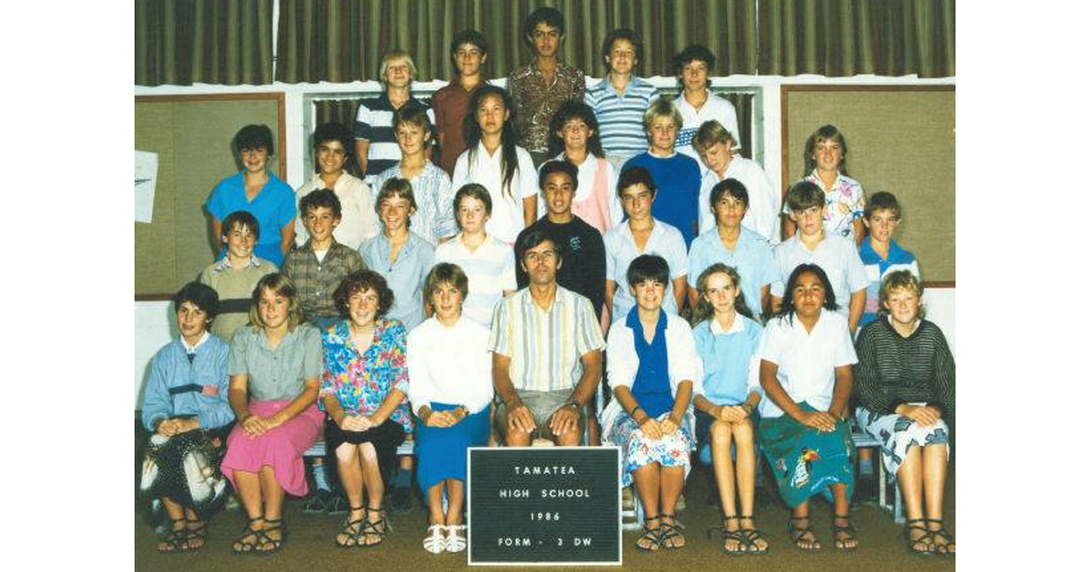 School Photo - 1980's / Tamatea High School - Napier | MAD on New Zealand