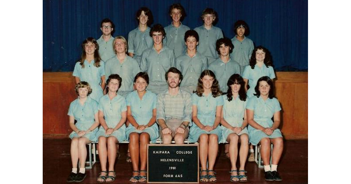School Photo - 1980's / Kaipara College - Helensville | MAD on New Zealand