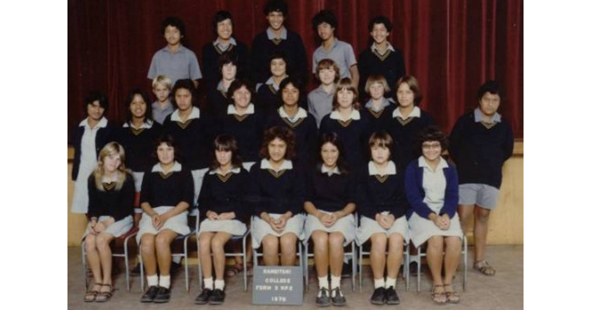 School Photo - 1970's / Rangitahi College - Murupara | MAD on New Zealand