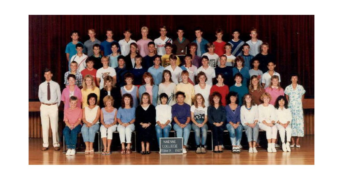 School Photo - 1980's / Naenae College - Lower Hutt | MAD on New Zealand