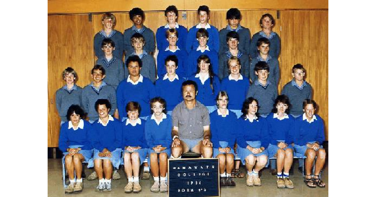 School Photo - 1980's / Manawatū College - Foxton | MAD on New Zealand