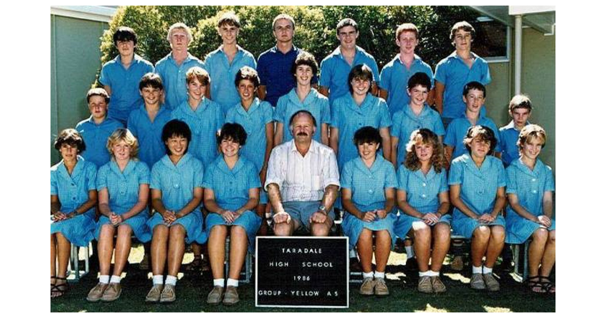 School Photo - 1980's / Taradale High School - Napier | MAD on New Zealand