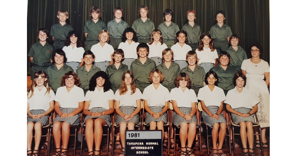 School Photo - 1980's / Takapuna Normal Intermediate - Takapuna | MAD ...