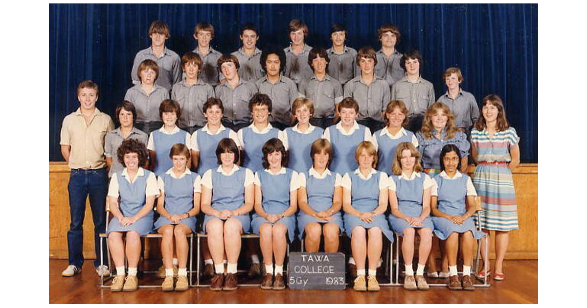 School Photo - 1980's / Tawa College - Wellington | MAD on New Zealand
