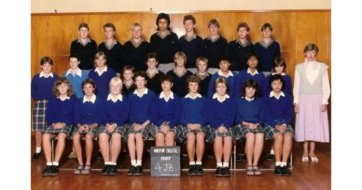 School Photo - 1980's / Wairoa College - Wairoa | MAD on New Zealand
