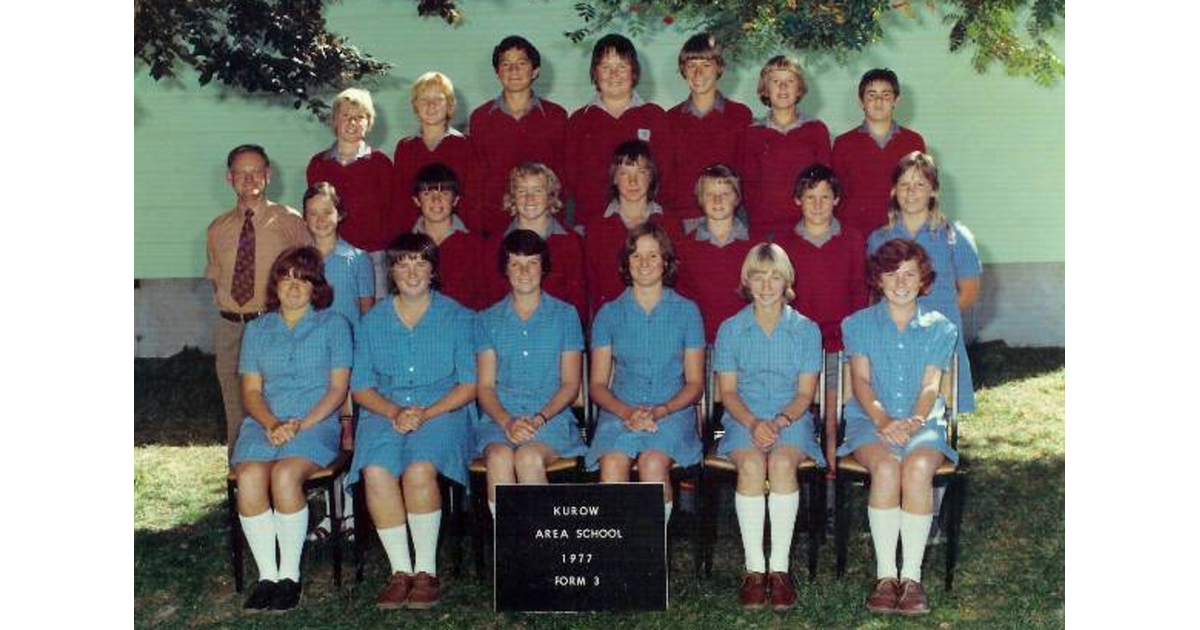 School Photo - 1970's / Kurow Area School - Kurow | MAD on New Zealand