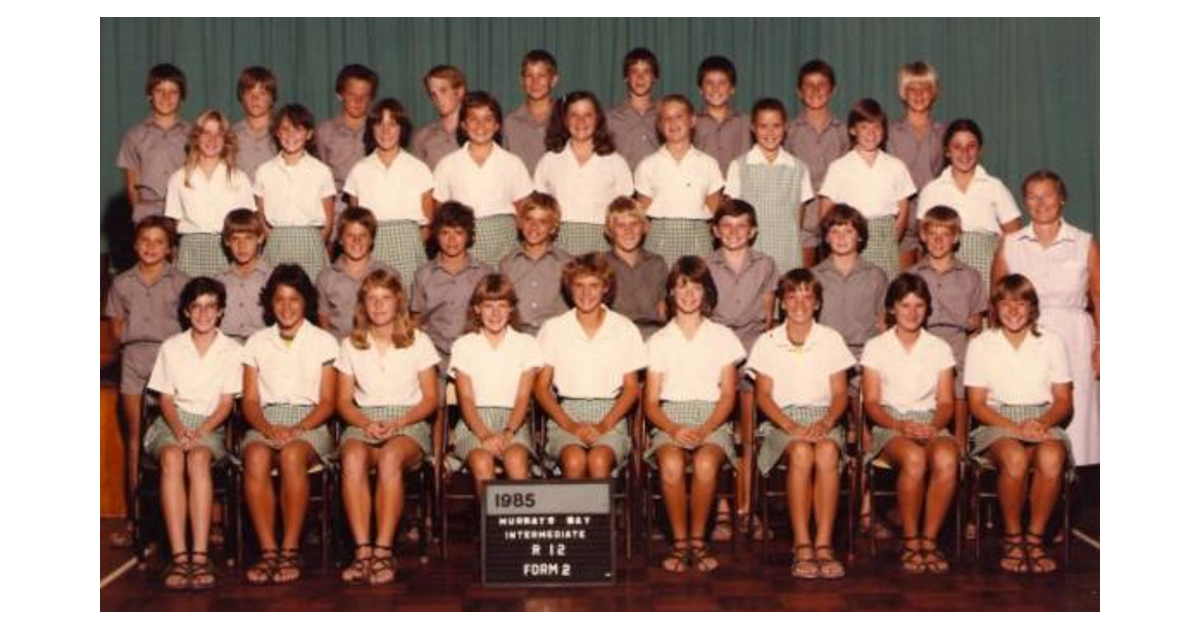 School Photo - 1980's / Murrays Bay Intermediate School - Auckland ...