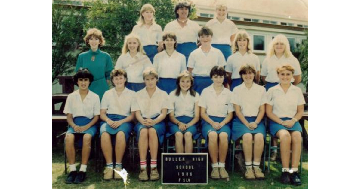 School Photo - 1980's / Buller High School - Westport | MAD on New Zealand