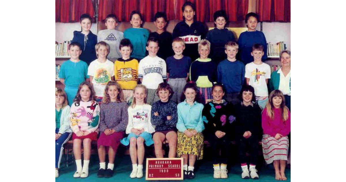 School Photo - 1980's / Ruakaka Primary School - Northland | MAD on New ...