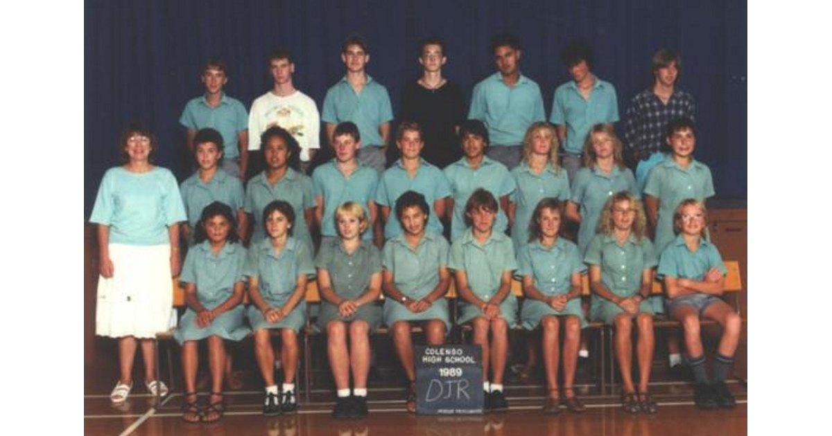 School Photo - 1980's / Colenso High School - Napier | MAD on New Zealand