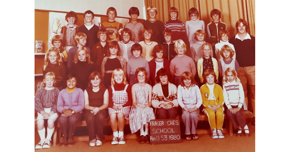 School Photo - 1980's / Fraser Crescent School - Upper Hutt | MAD on New Zealand