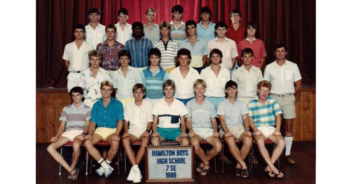 School Photo - 1980's / Hamilton Boys' High School - Hamilton | MAD on ...