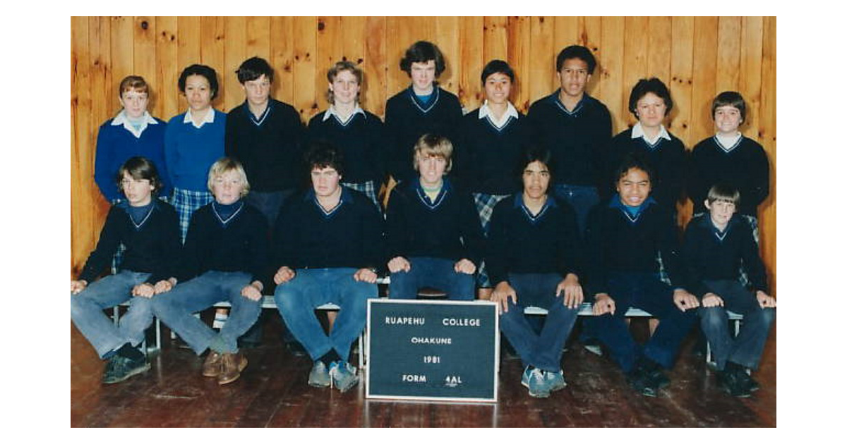 School Photos - Manawatu / Wanganui / Ruapehu College - Ohakune | MAD ...