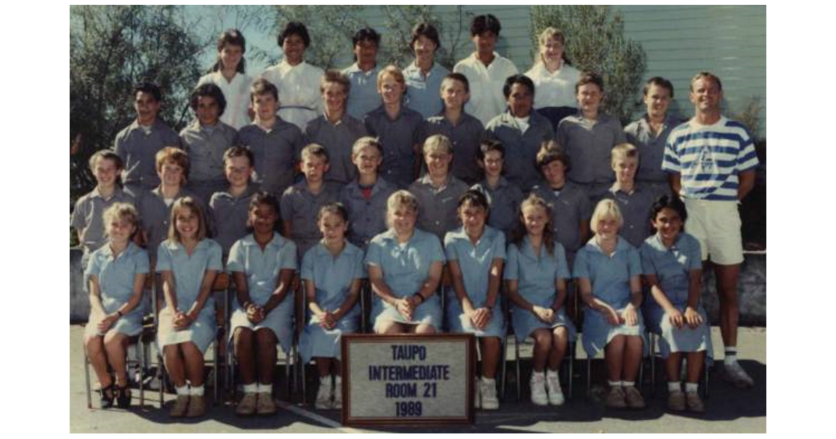 School Photo - 1980's / Taupo Intermediate - Taupo | MAD on New Zealand