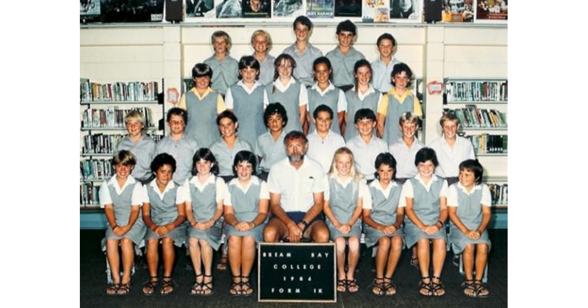 School Photo - 1980's / Bream Bay College - Ruakaka | MAD on New Zealand