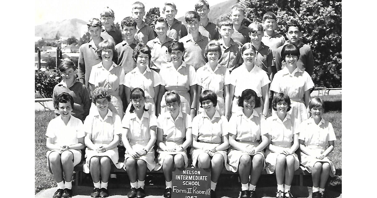School Photo - 1960's / Nelson Intermediate - Nelson | MAD on New Zealand