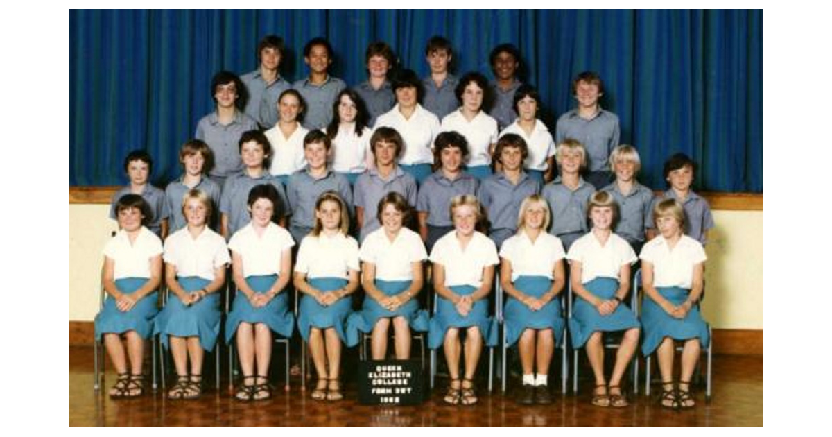School Photo - 1980's / Queen Elizabeth College - Palmerston North ...