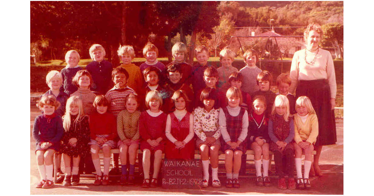 School Photo - 1970's / Waikanae School - Kapiti Coast | MAD on New Zealand