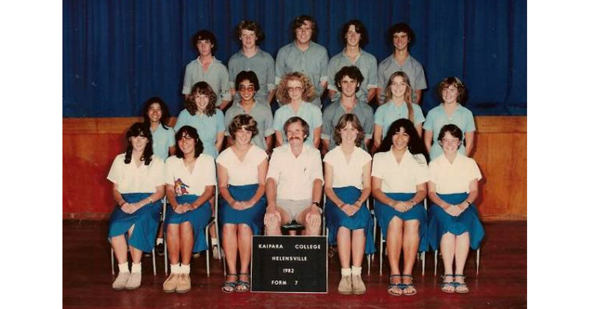 School Photo - 1980's / Kaipara College - Helensville | MAD on New Zealand
