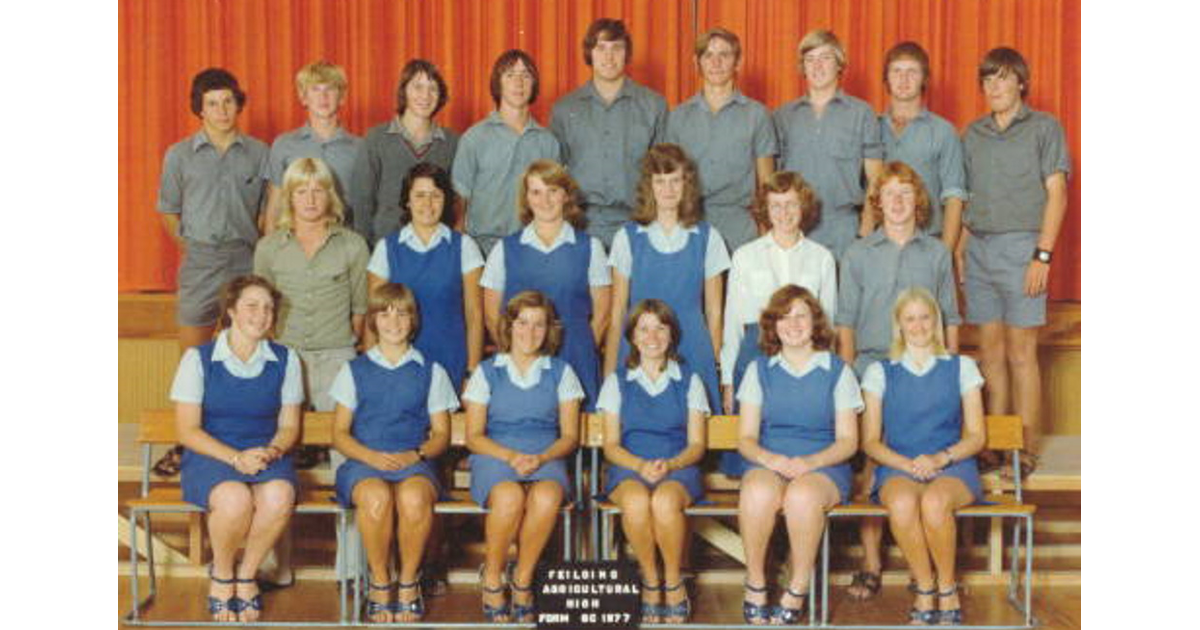 School Photo - 1970's / Feilding High School - Feilding | MAD on New ...