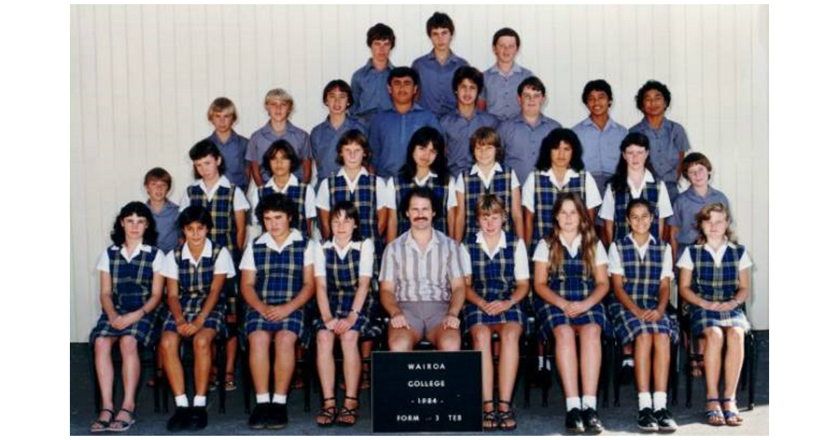 School Photo - 1980's / Wairoa College - Wairoa | MAD on New Zealand