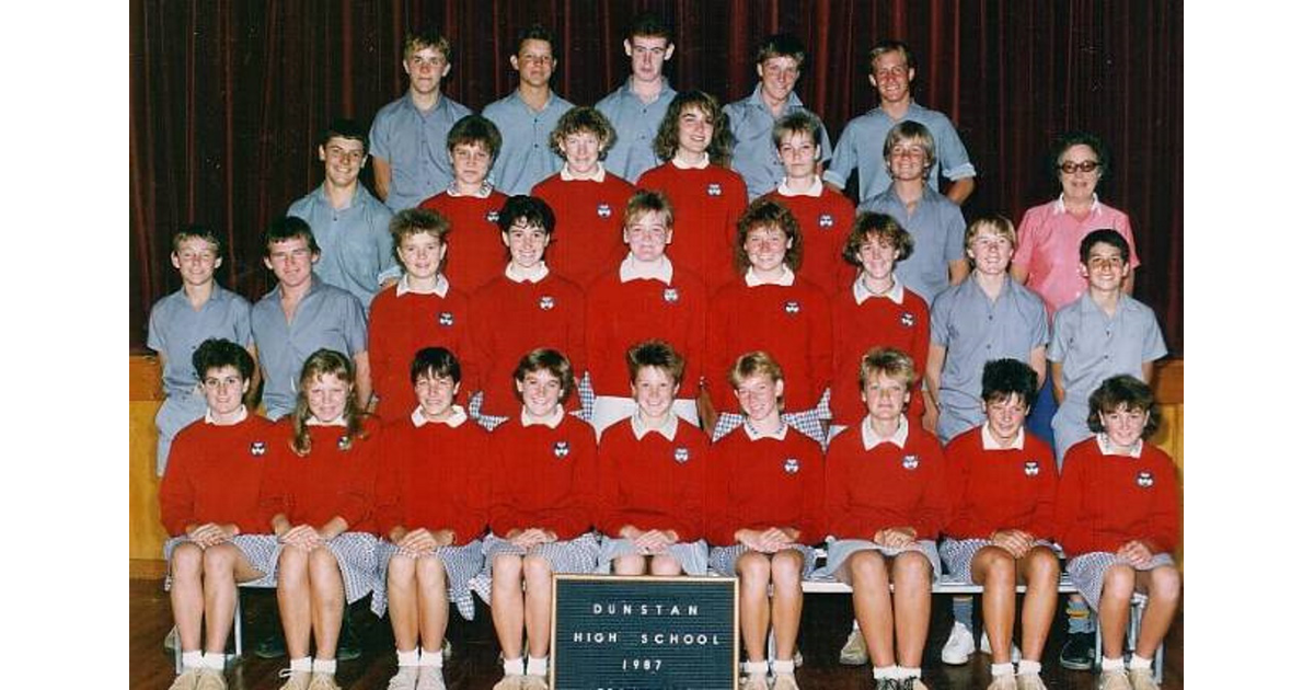 School Photo - 1980's / Dunstan High School - Alexandra | MAD on New ...