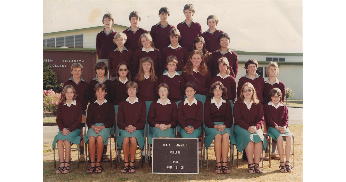 School Photo - 1980's / Queen Elizabeth College - Palmerston North ...
