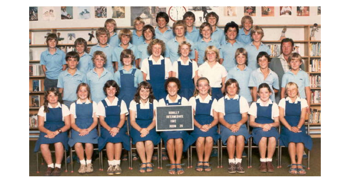 School Photo - 1980's / Bohally Intermediate School - Blenheim | MAD on ...