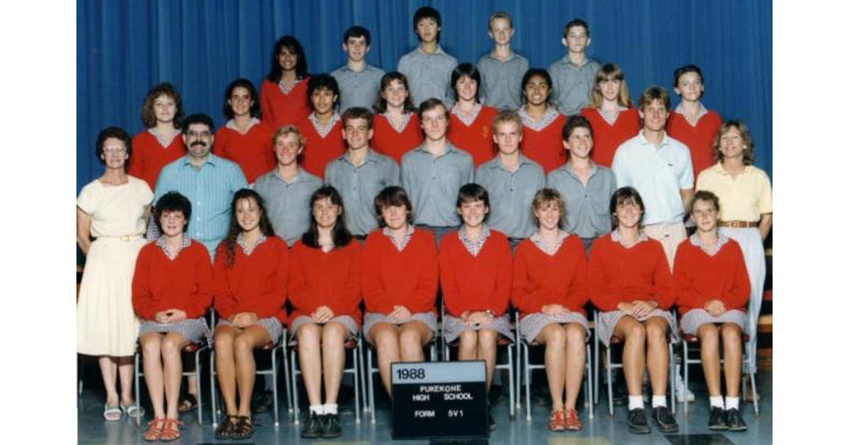 School Photo - 1980's / Pukekohe High School - Auckland | MAD on New ...
