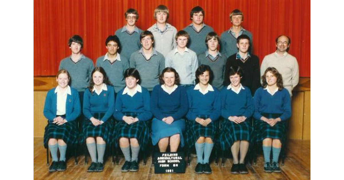 School Photo - 1980's / Feilding High School - Feilding | MAD on New ...