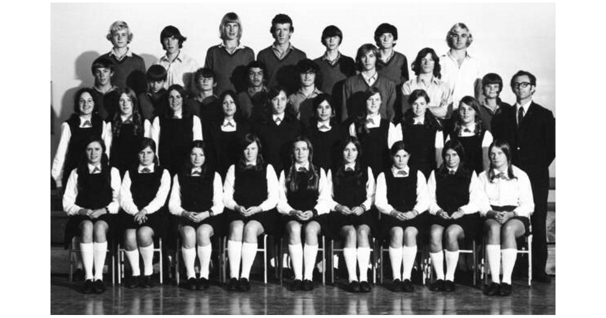 School Photo - 1970's / Huntly College - Huntly | MAD on New Zealand