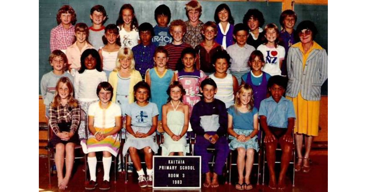School Photo - 1980's / Kaitaia School - Kaitaia | MAD on New Zealand