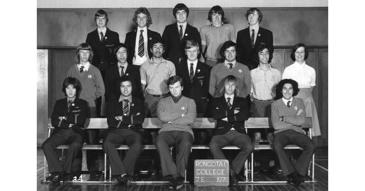 School Photo - 1970's / Rongotai College - Wellington | MAD on New Zealand