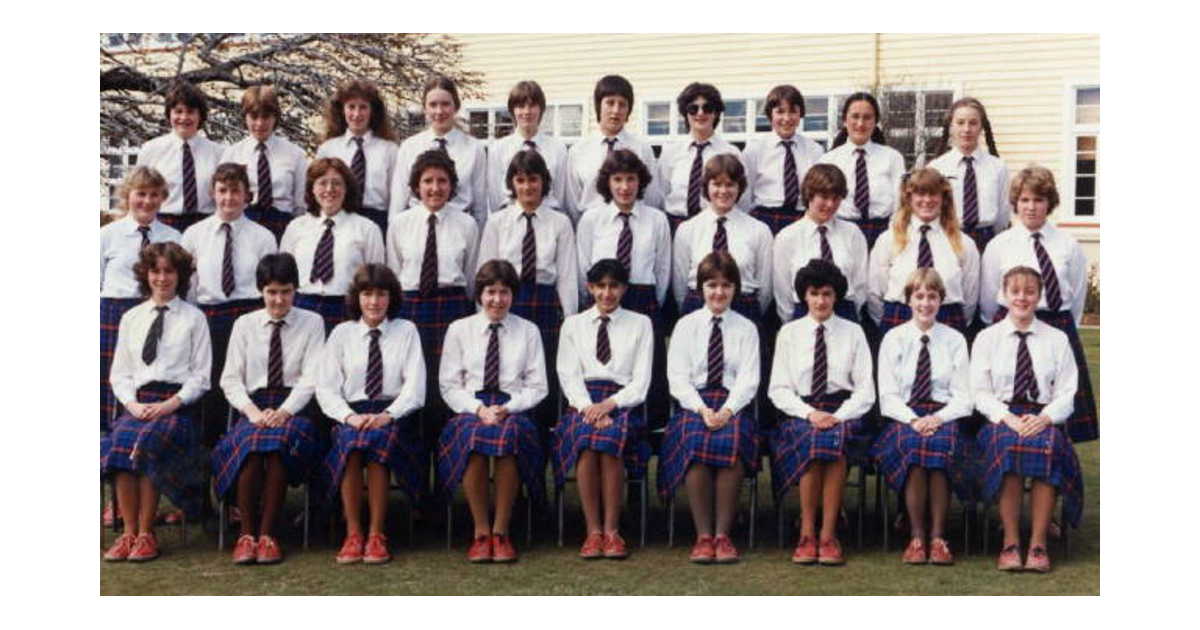 School Photo - 1980's / Southland Girls High School - Invercargill ...