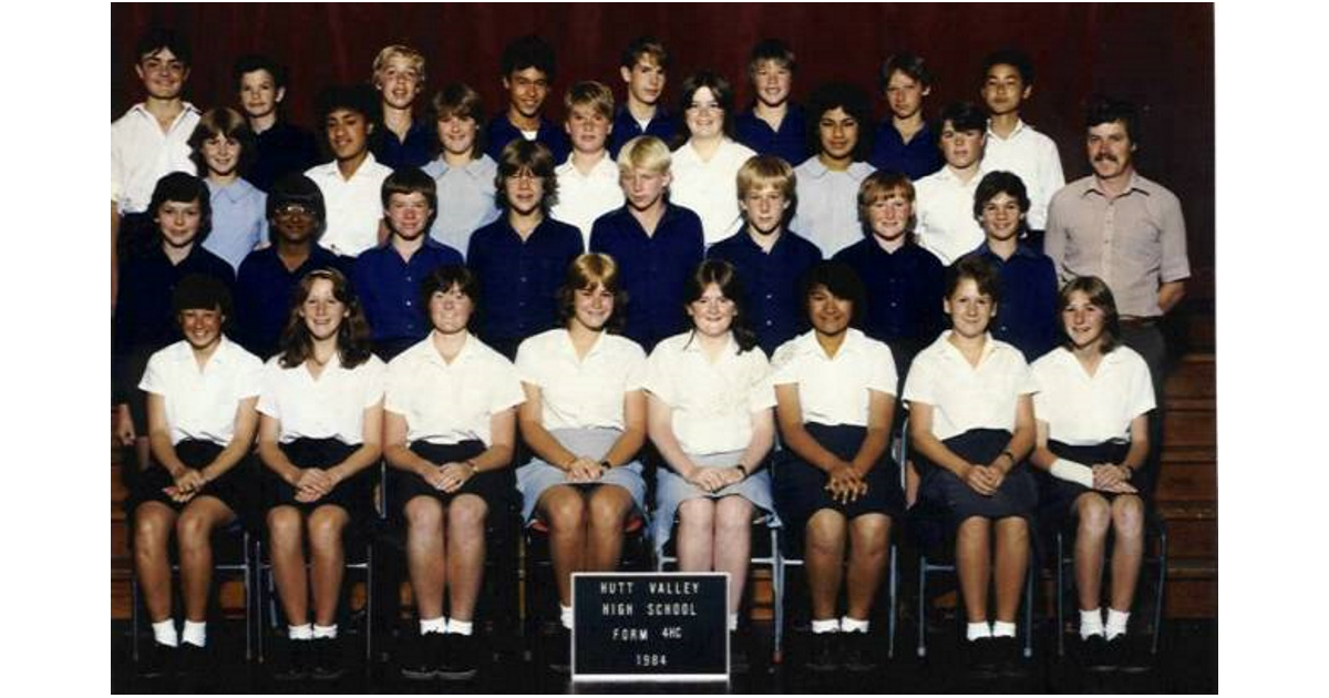 School Photo - 1980's / Hutt Valley High School - Lower Hutt | MAD on ...