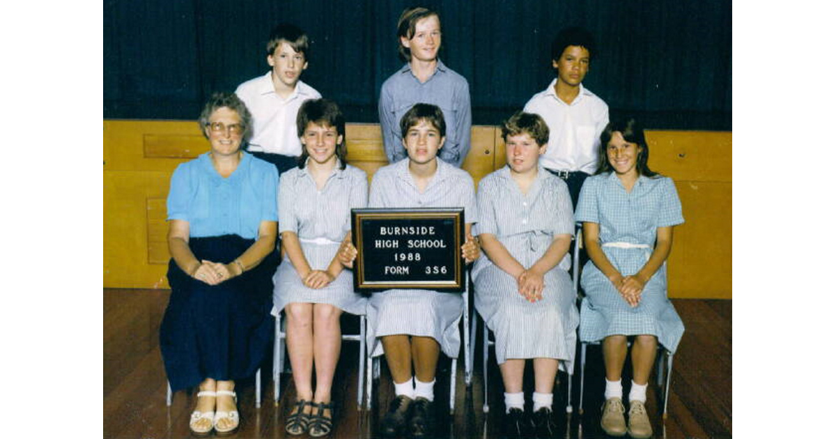 School Photo - 1980's / Burnside High School - Christchurch | MAD on ...