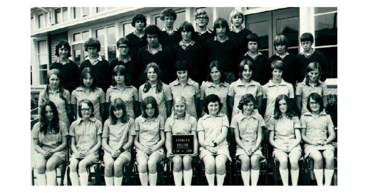 School Photo - 1970's / Aparima College - Riverton | MAD on New Zealand