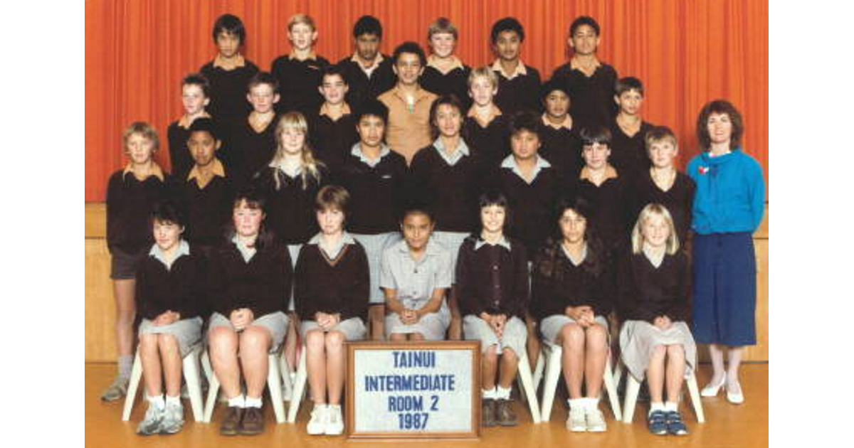 School Photo - 1980's / Tainui Intermediate - Tokoroa | MAD on New Zealand