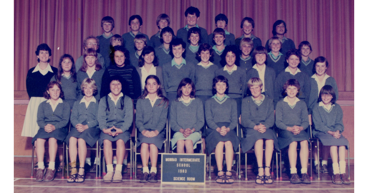 School Photo - 1980's / Monrad Intermediate - Palmerston North | MAD on ...