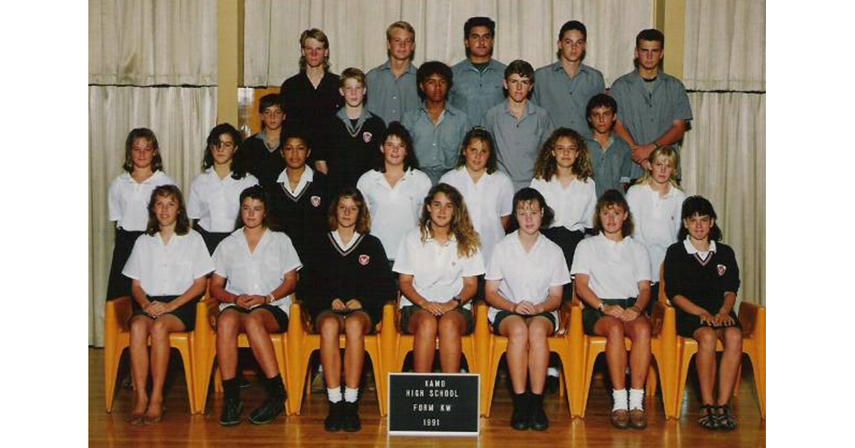 School Photo - 1990's / Kamo High School - Whangarei | MAD on New Zealand