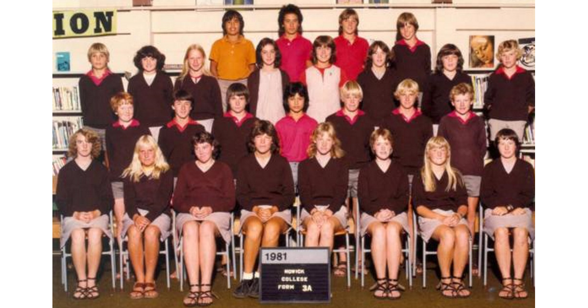 School Photo - 1980's / Howick College - Auckland | MAD on New Zealand