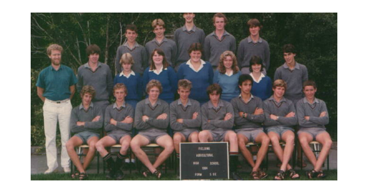 School Photo - 1980's / Feilding High School - Feilding | MAD on New ...