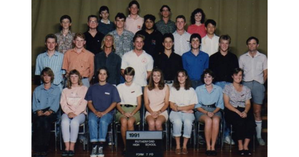School Photo - 1990's / Rutherford College - Auckland | MAD on New Zealand