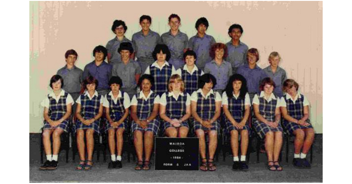 School Photo - 1980's / Wairoa College - Wairoa | MAD on New Zealand