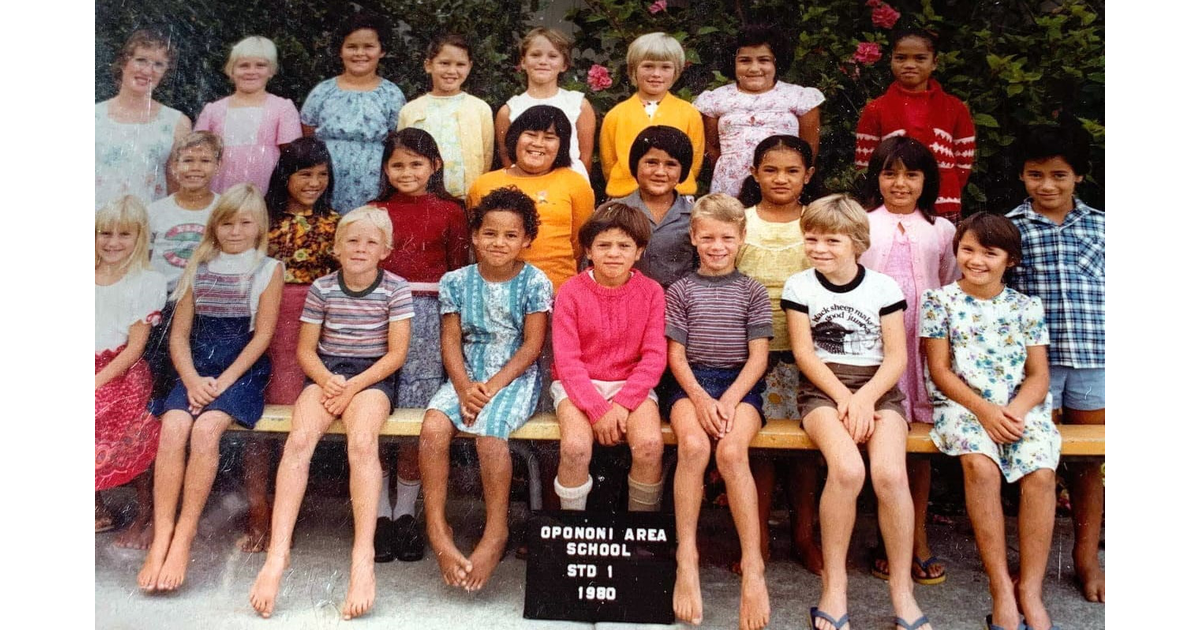 School Photo - 1980's / Opononi Area School - Northland | MAD on New ...